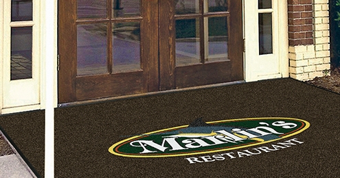 Custom Logo Mats | Service Uniform Mat Service